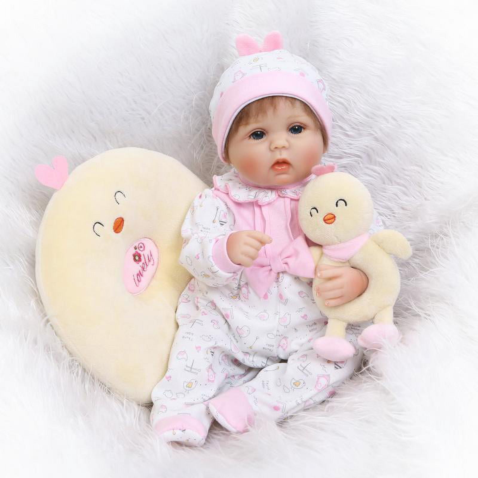 42cm/16.54inch Reborn Baby Dolls Handmade Realistic Baby Doll Newborn ...