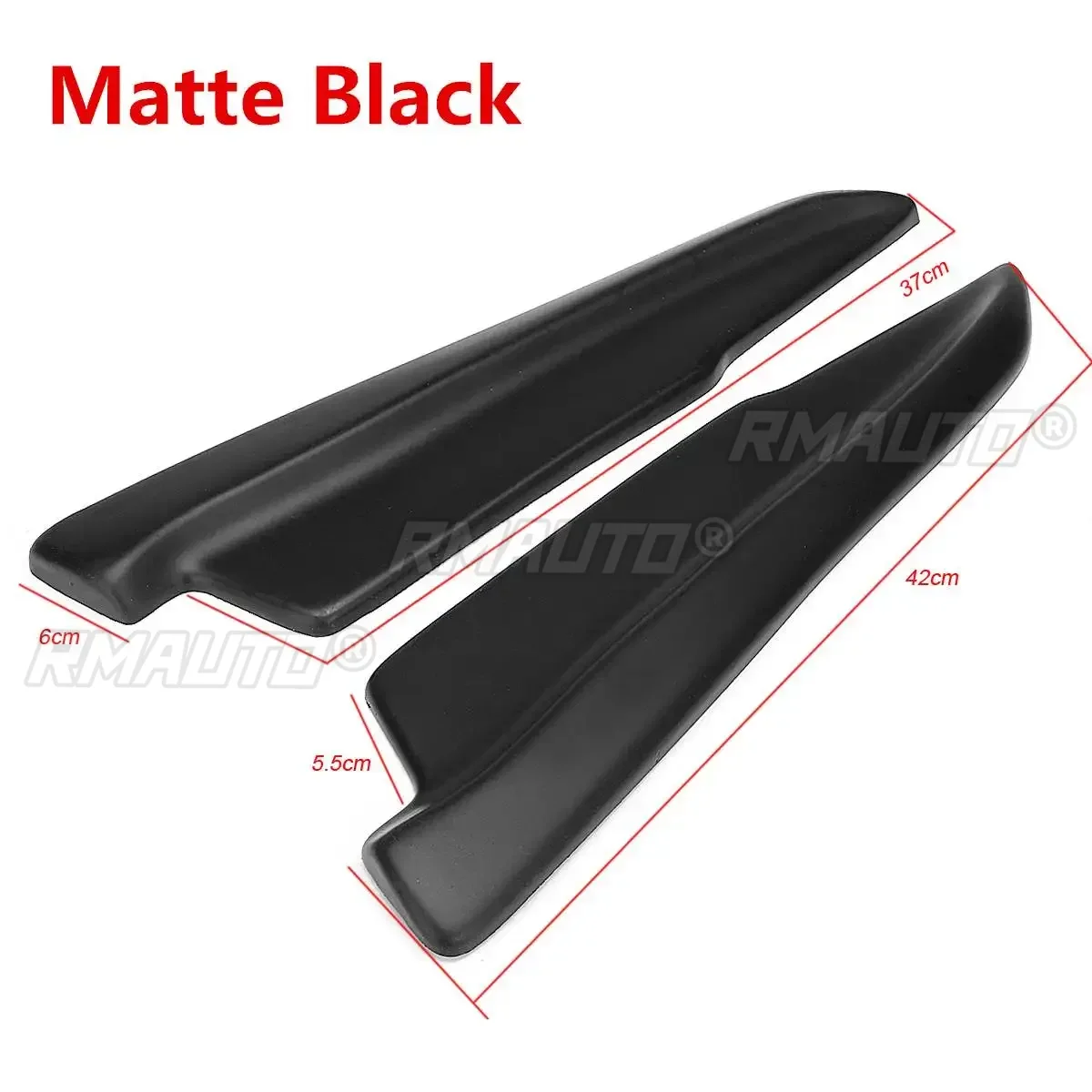 42cm 2xCar Rear Bumper Spats Splash Guard Diffuser For VW For GOLF MK5 ...