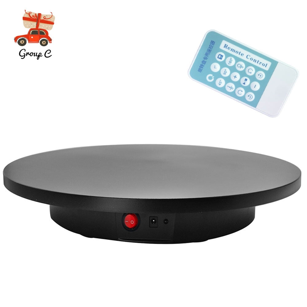 42cm 360° Remote Control Electric Turntable for Stunning Product ...