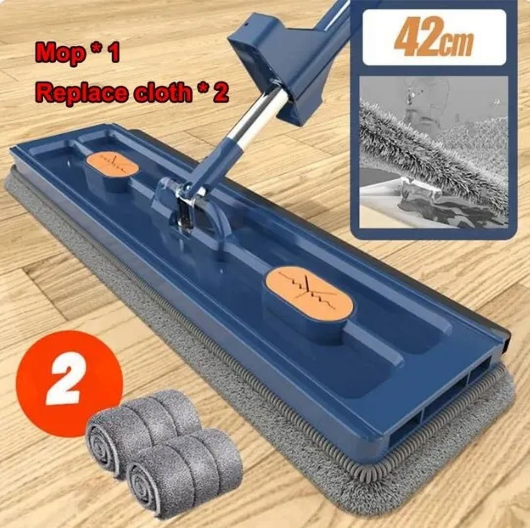 42cm Mop Magic Floor Squeeze Squeeze Large Flat Mop Flat Bucket ...