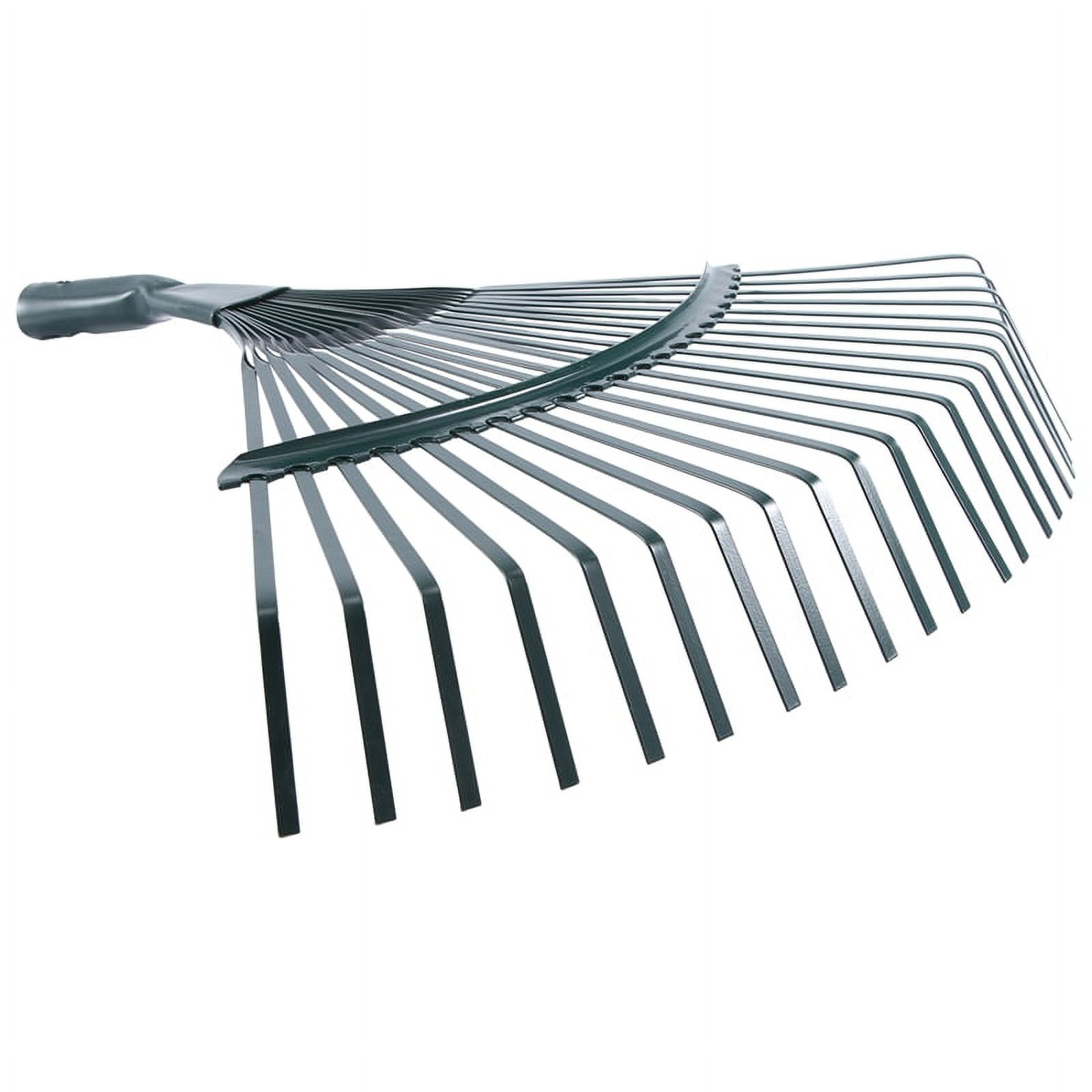 42cm Steel Fan Rake Head Replacement Heavy for Garden Grass Patio ...