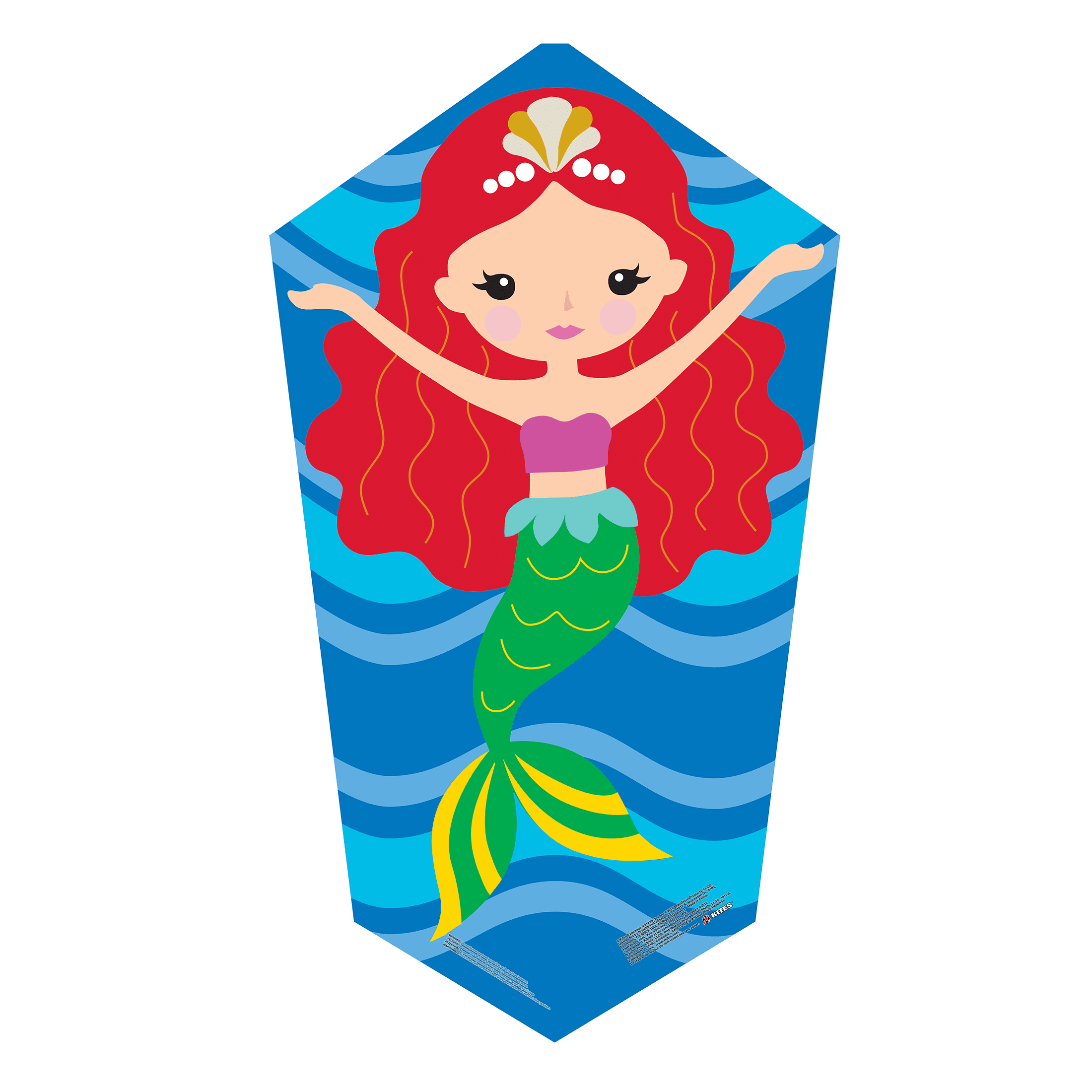 42in Poly Mermaid Kite - Walmart.com