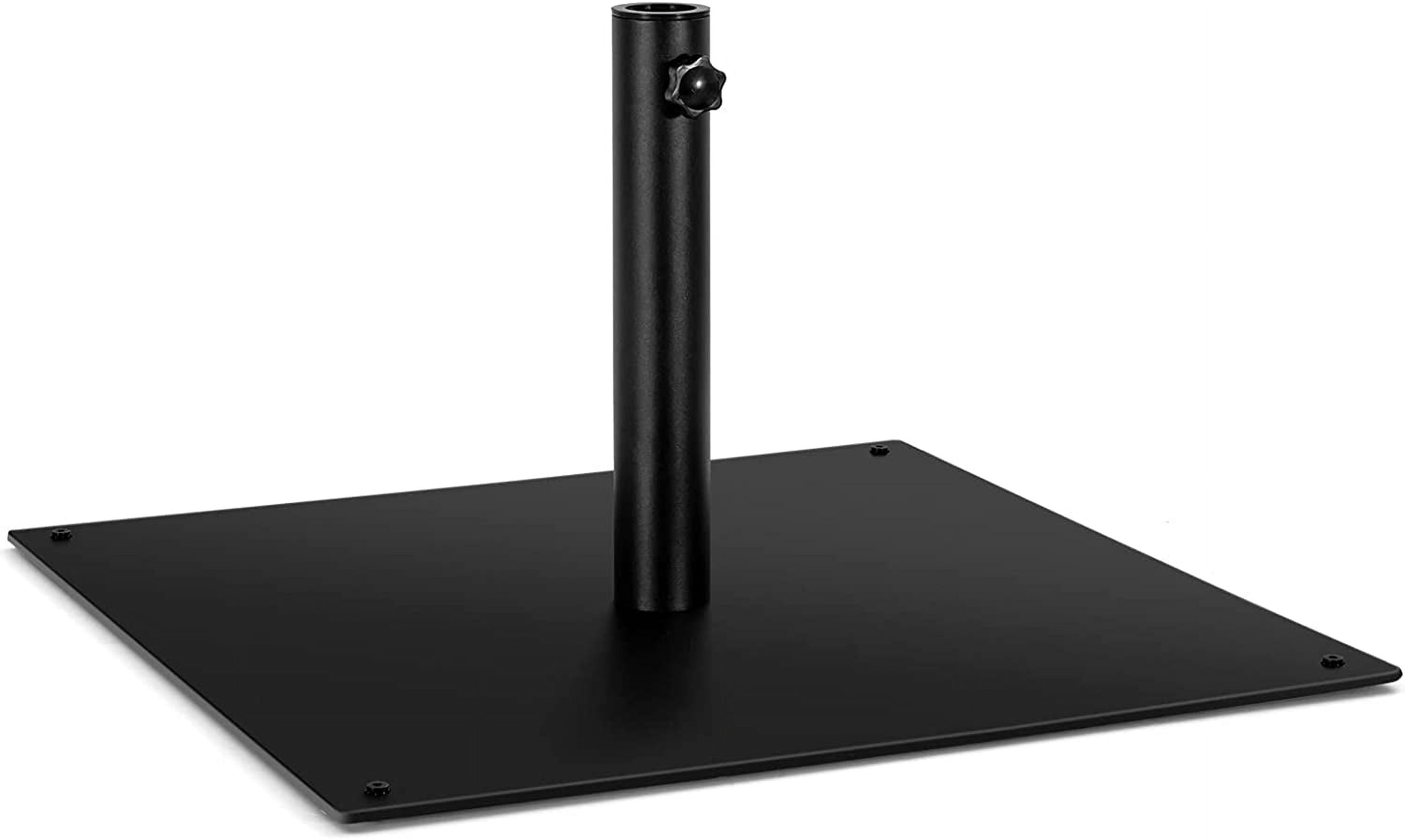 42lbs Patio Umbrella Base, Suitable for 1.6''-1.9'' Umbrella Poles, 4 ...