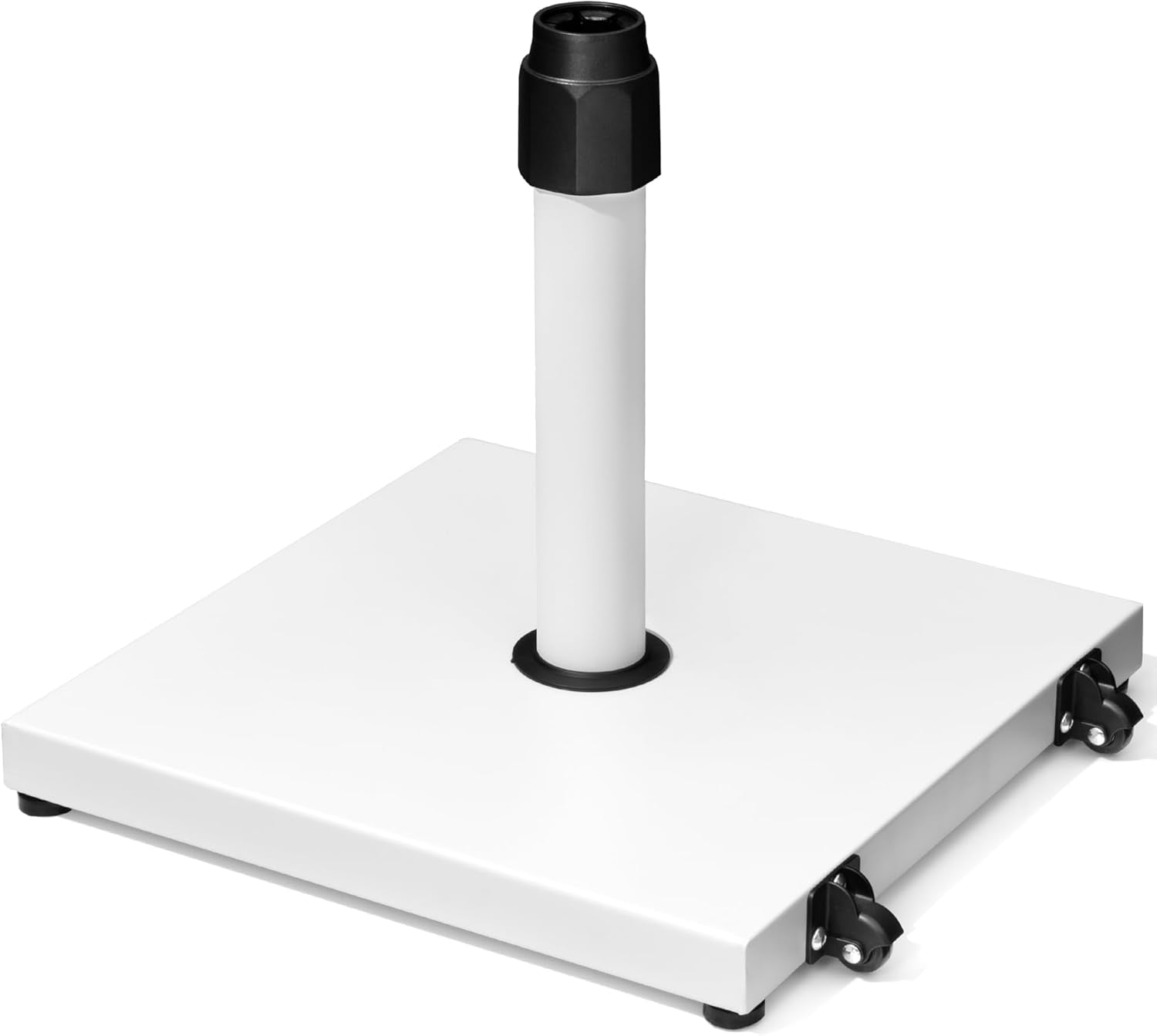 42lbs Patio Umbrella Base with Wheels - Heavy Duty Outdoor Patio Market ...