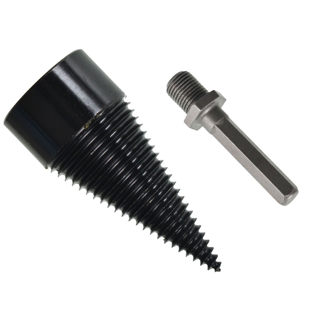 42mm Hex Shank High Speed Twist Firewood Drill Bit Farm Wood Splitter ...