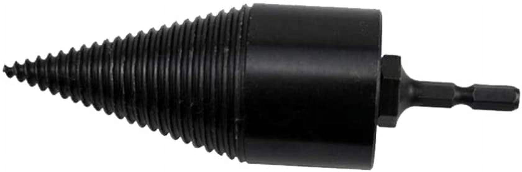 42mm Log Splitter Wood Splitter Heavy Duty Drill Screw Driver Cone Fire ...