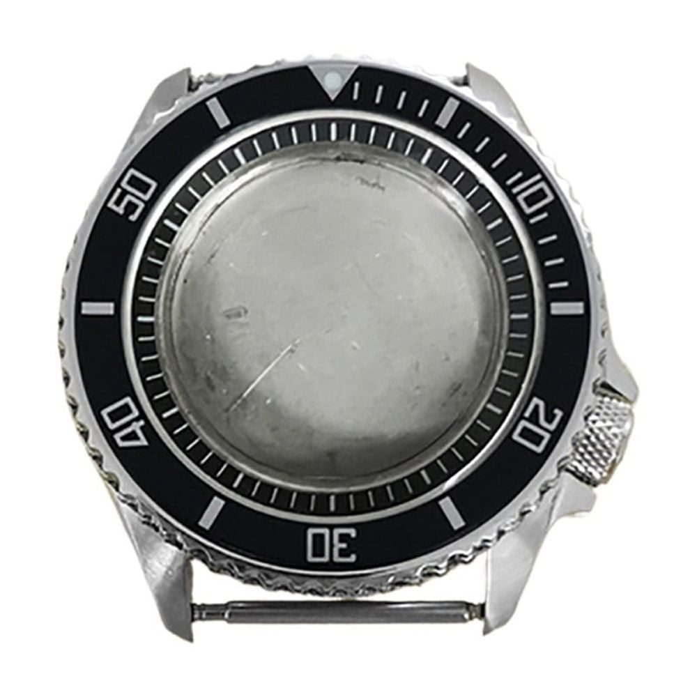 42mm Stainless Steel Watch Case Fit For NH35 NH36 4R Movement Watch ...