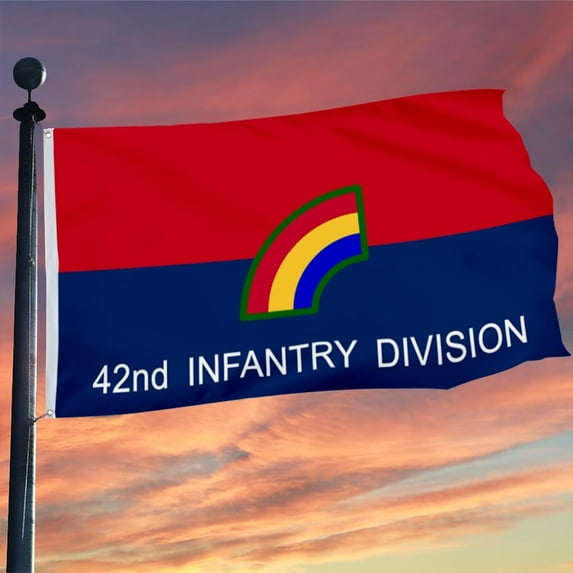 42nd Infantry Division Flag US Military Rainbow Flag Banner 3x5Feet ...