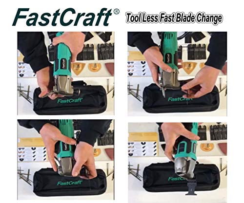 42pc Oscillating Tool FastCraft Multi Tool Set Model 86225-1 (5.0Amp ...