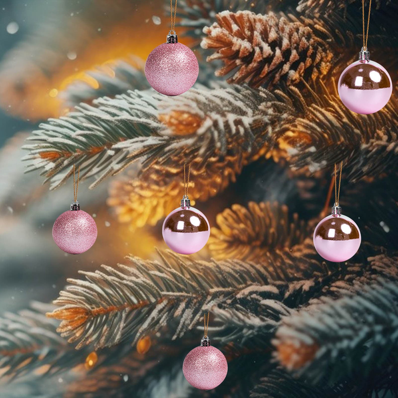 42pcs Christmas Balls Set, CXALSSY Unbreakable Christmas Balls on Sale ...