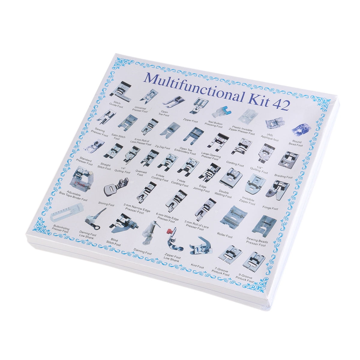 42pcs Domestic Sewing Machine Foot Presser Feet Set - Walmart.com