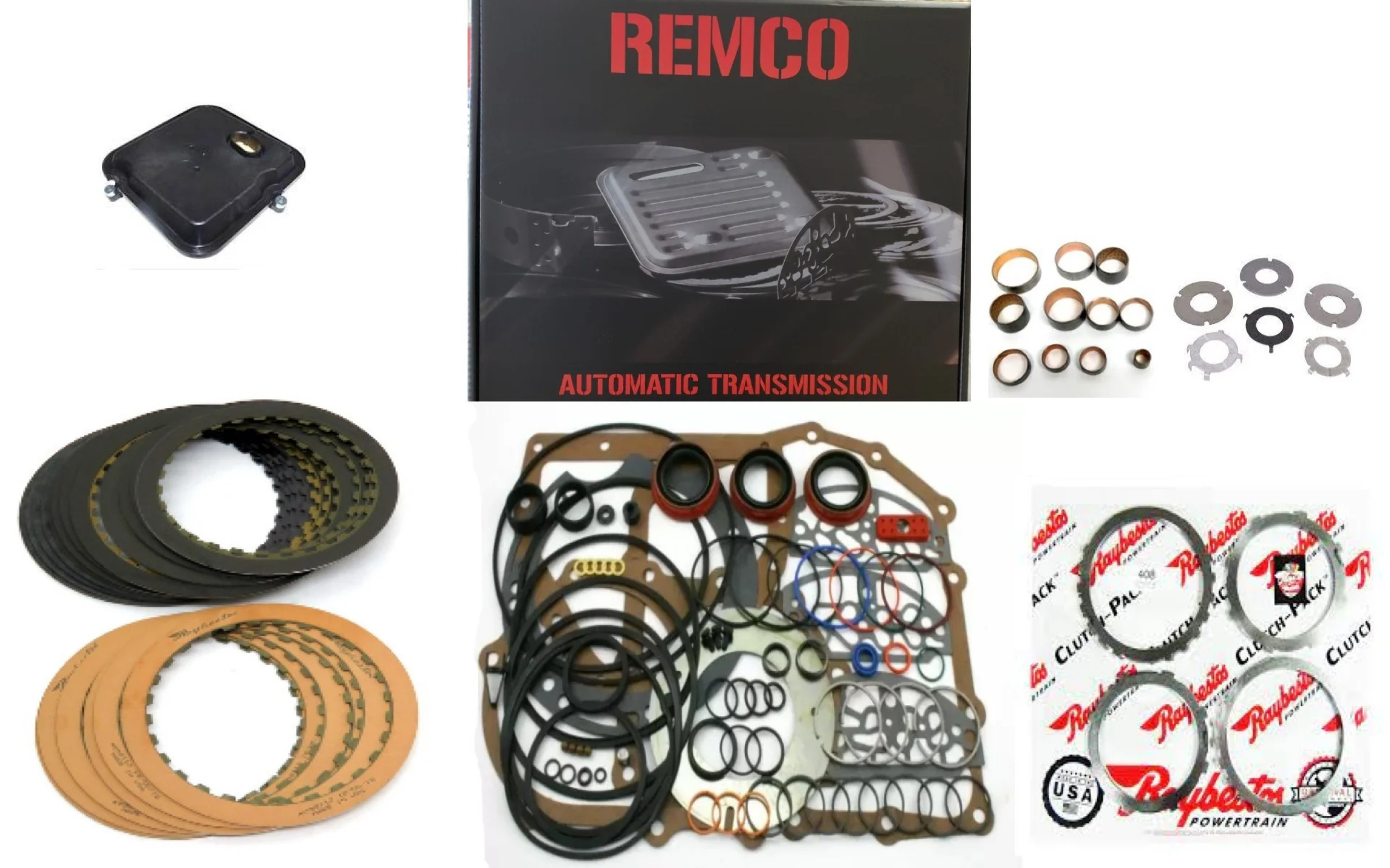 42rle transmission deluxe rebuilt kit bands bushings washers pistons ...