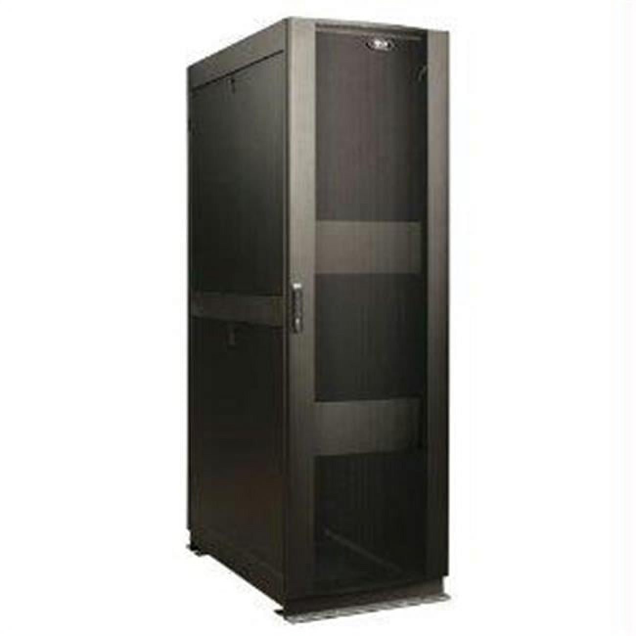 42u Rack Enclosure Server Cabinet with Doors & Sides Seismic - Walmart.com