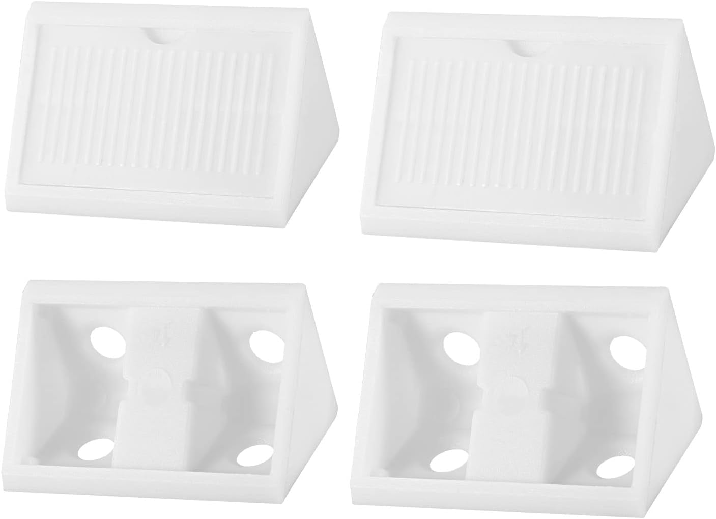 42x20x20mm(LxWxH) Plic Corner Brackets -100Pack - Good for Furniture ...