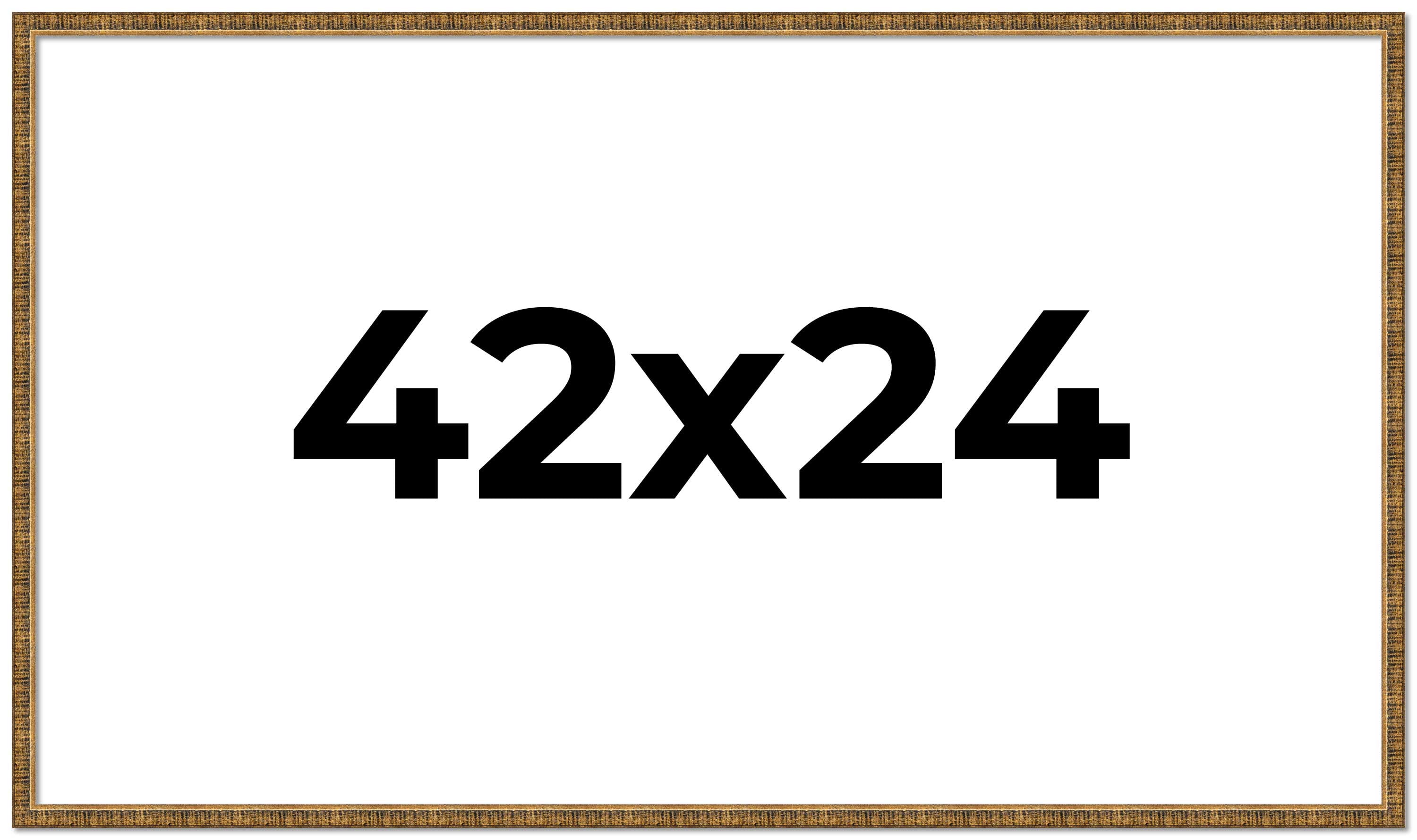 42x24 Frame Gold Picture Frame - Complete Modern Photo Frame Includes ...