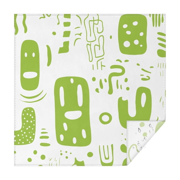 42x42in(107x107cm) Square Tablecloth, Waterproof Polyester Table Cover ...