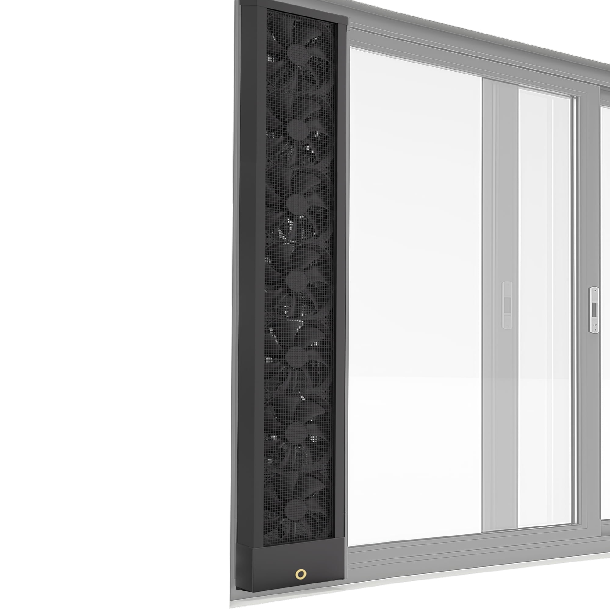43.3-45.3 Inch Vertical Window Exhaust Fan for Sliding Windows – Attach ...