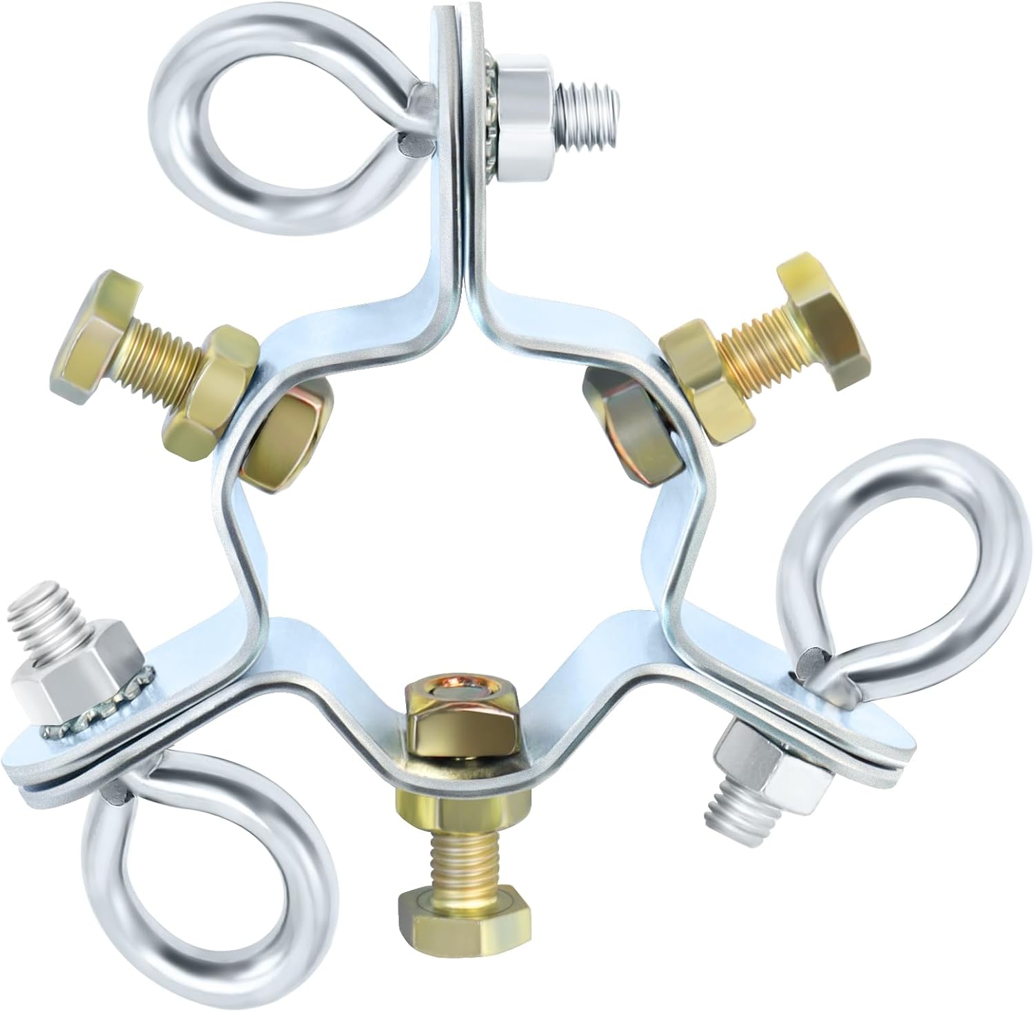 43-3-way antenna pole clamp, for building 0.8 to 1.8-inch antenna pole ...
