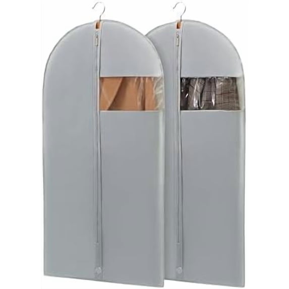 43" Garment Bags for Hanging Clothes, Suit Bags for Closet Storage and ...