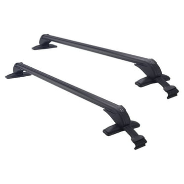Car Roof Rack Cross Bar with Anti-Theft Lock Adjustable Window Frame ...