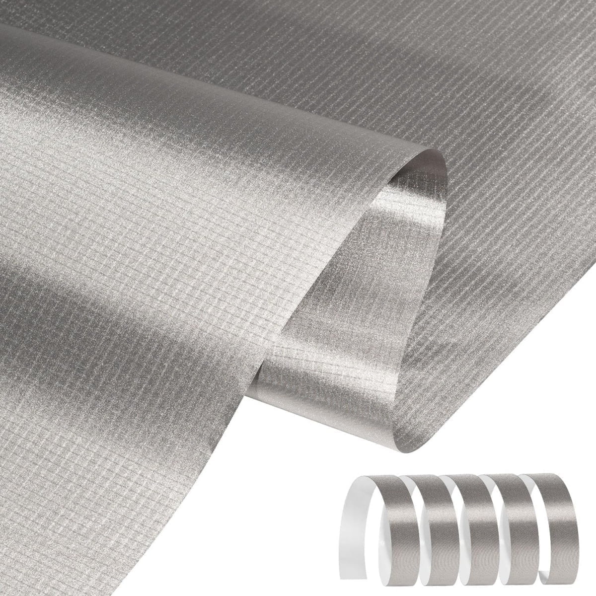 QZS 43.3x78.7In Prevents Electromagnetic Fabric,Silver Anti Radiation ...