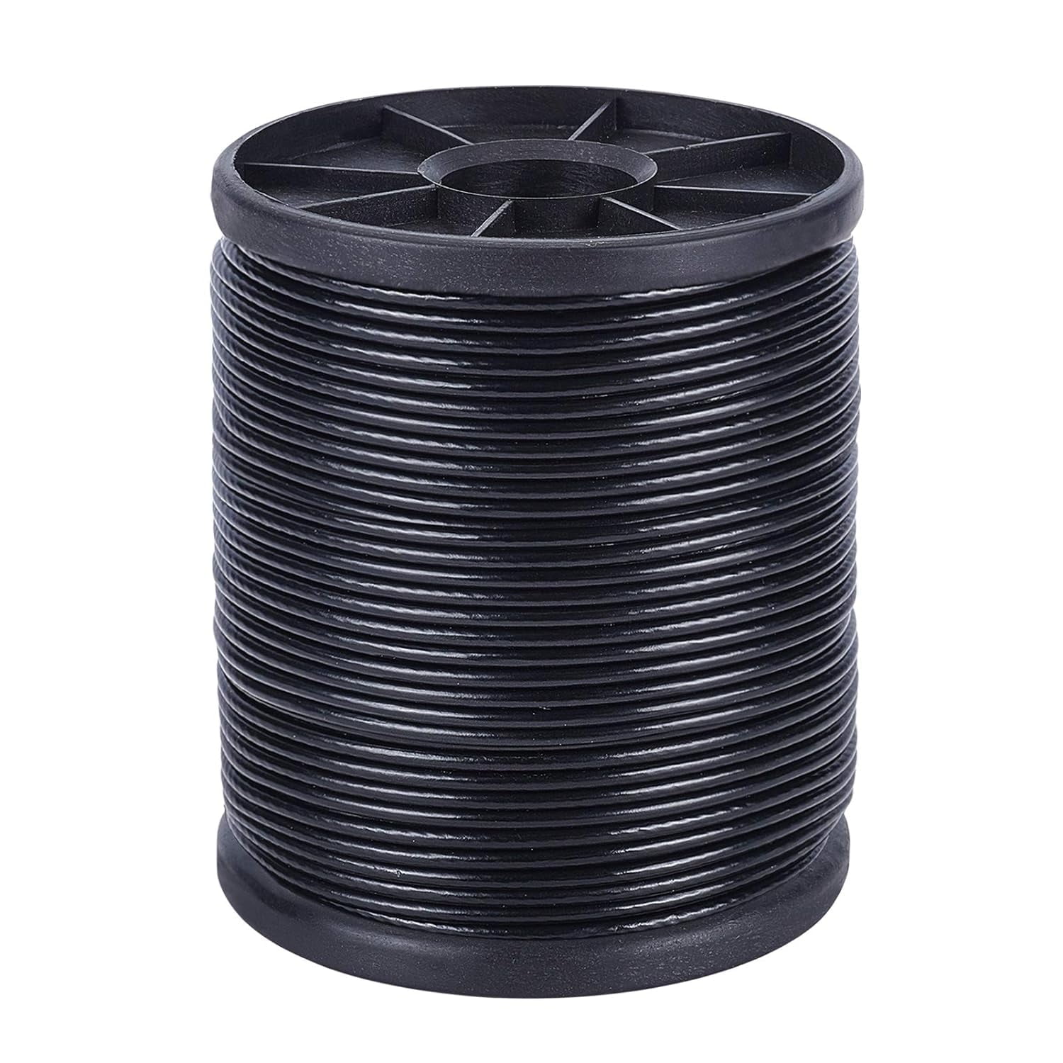 43.5 Yard/40m 304 Stainless Steel Black Vinyl Coated Wire Rope (Coated ...