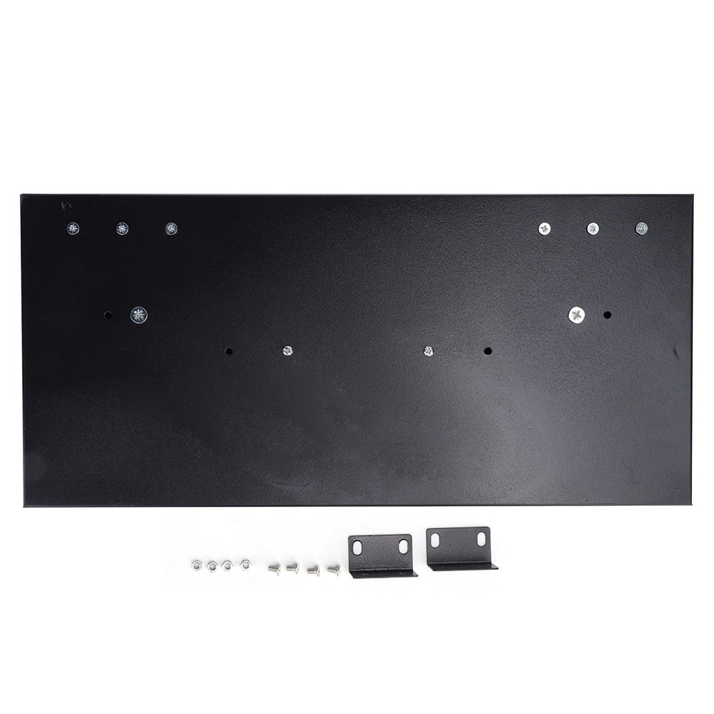 43.5 x 20 x 4.5cm Black ST Interface Fiber Optic Terminal Box with 24 ...