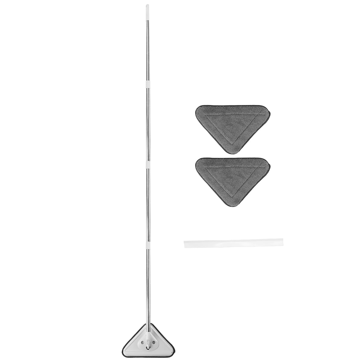 43/59/74/90.5/ Inches Long Handle Microfiber Dust Triangle Mop Cleaner ...