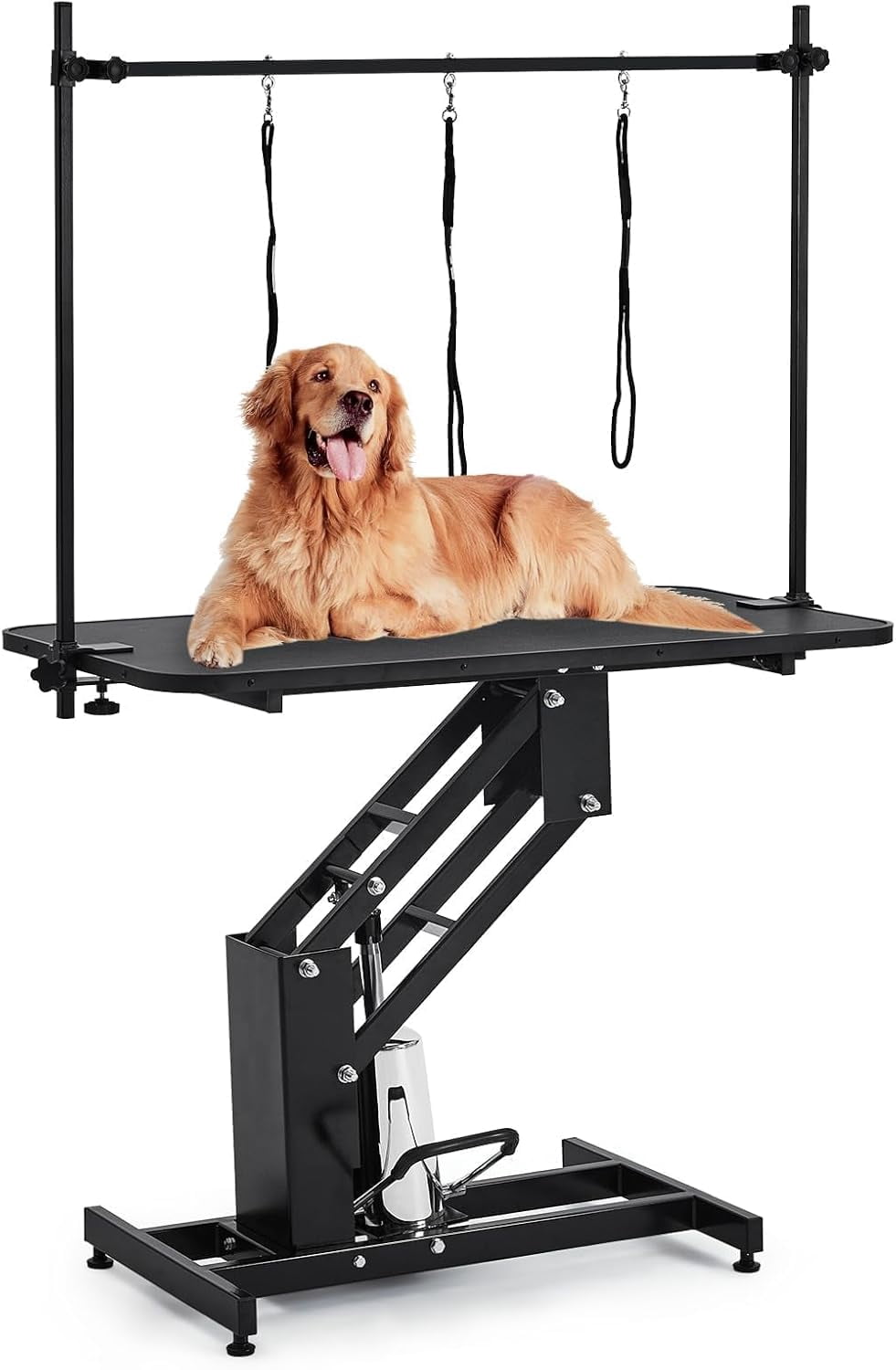 43.6" Pet Grooming Table for Large Dogs, Heavy Duty Height Adjustable ...