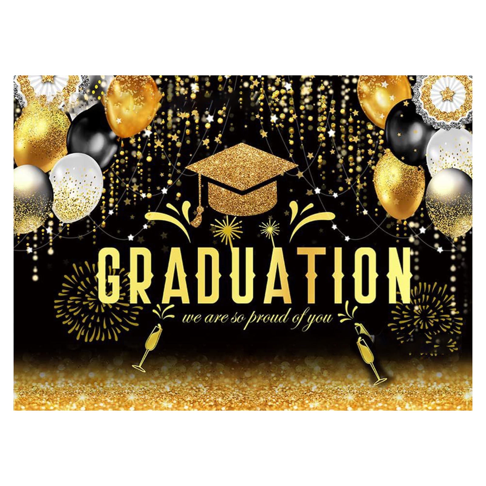 43*70Inch Graduation Backdrop, Graduation Decorations 2025 - Grduation ...