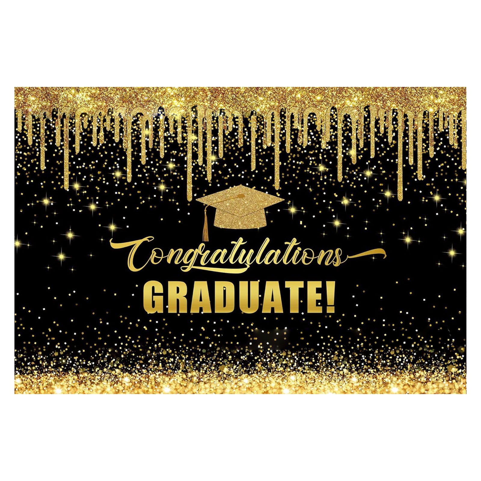 43*70Inch Graduation Backdrop, Graduation Decorations 2025 - Grduation ...
