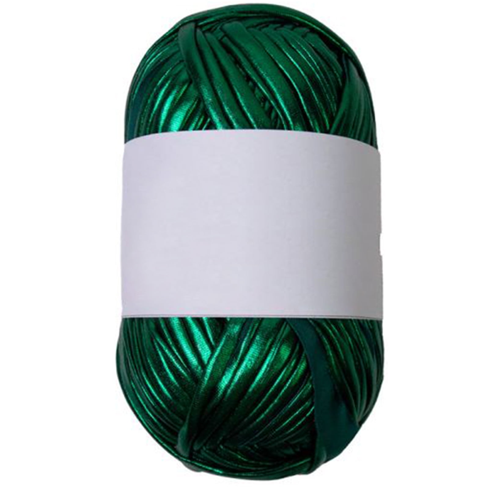 43.74yd Metallic Tshirt Yarn Fabric Cloth Knitting Yarn for Handmade ...