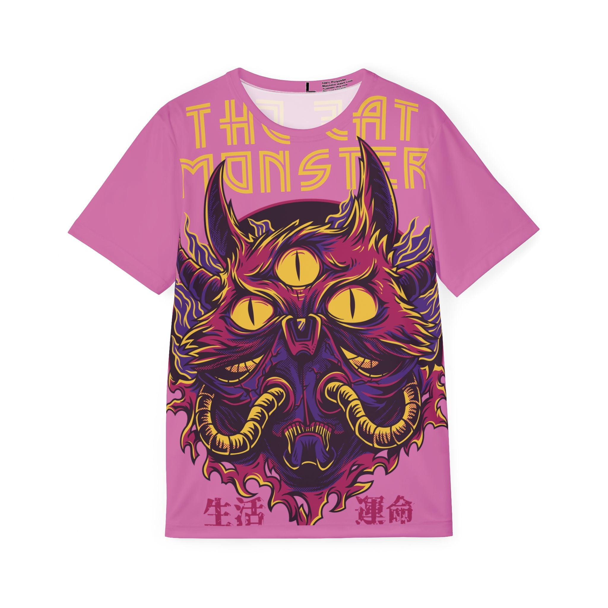 43-Be Fun Graphic T-Shirt, Art Design Poly Shirt, All Over Print ...