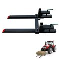 43"Clamp on Pallet Forks, 2000lbs Capacity Tractor Bucket Forks with ...