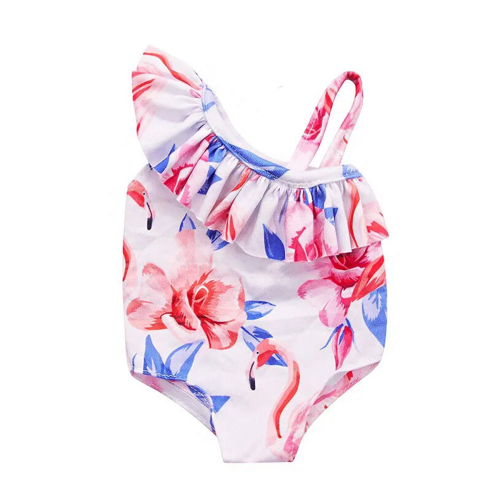 43 Cm Baby New born Doll Clothes Swimsuit Flowers, Rainbow, Animal ...