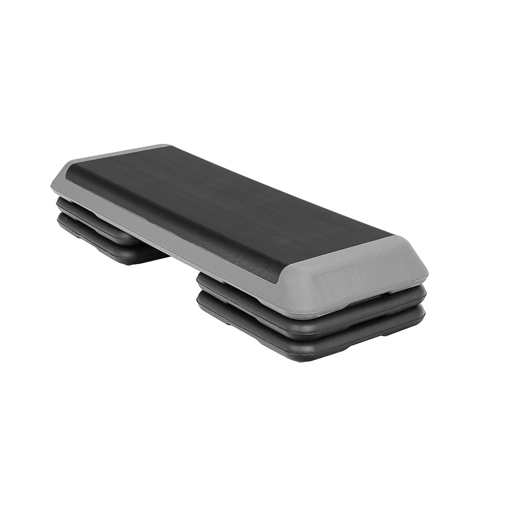 43'' Exercise Aerobic Step Platform, Adjustable Fitness Stepper ...