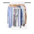 43" Hanging Garment Bags for Closet Storage Large Clear Window Hanging ...