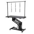43" Dog Grooming Table Hydraulic, Heavy Duty Pet Grooming Station ...