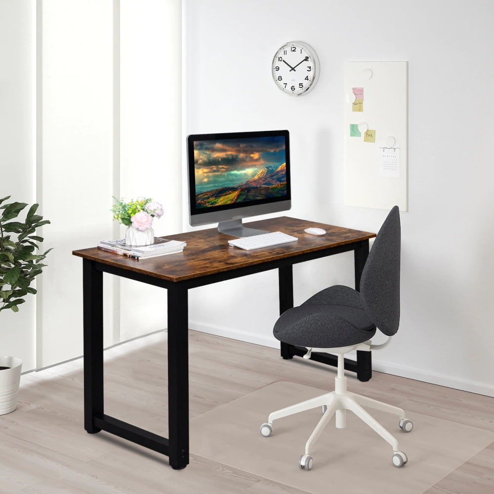 43 Inch Computer Desk Sturdy Office Desks, Modern Laptop Notebook Study ...