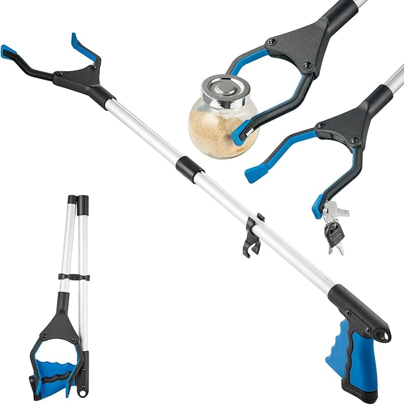43 Inch Grabber Reacher Tool, Grabbers for Seniors Heavy Duty, Trash ...