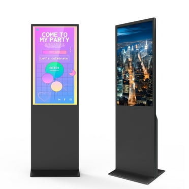 49 Inch Indoor Digital Signage Touchscreen Kiosk Floor Standing ...