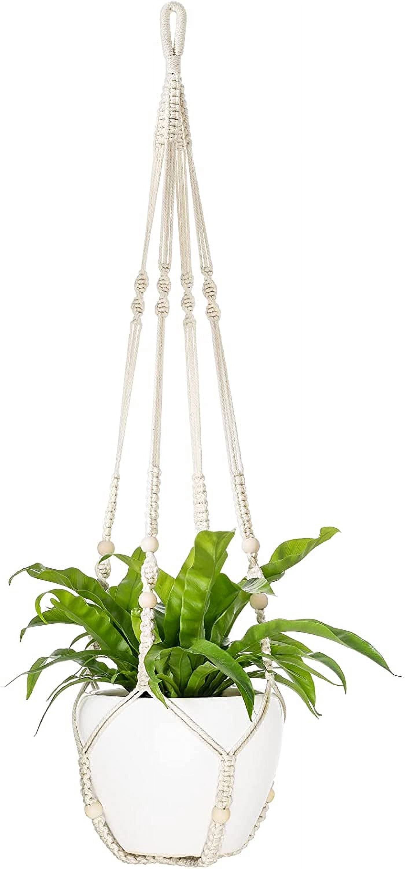 43 Inch Macrame Plant Hanger Large for up to 12 Inch Pot Extra Long ...