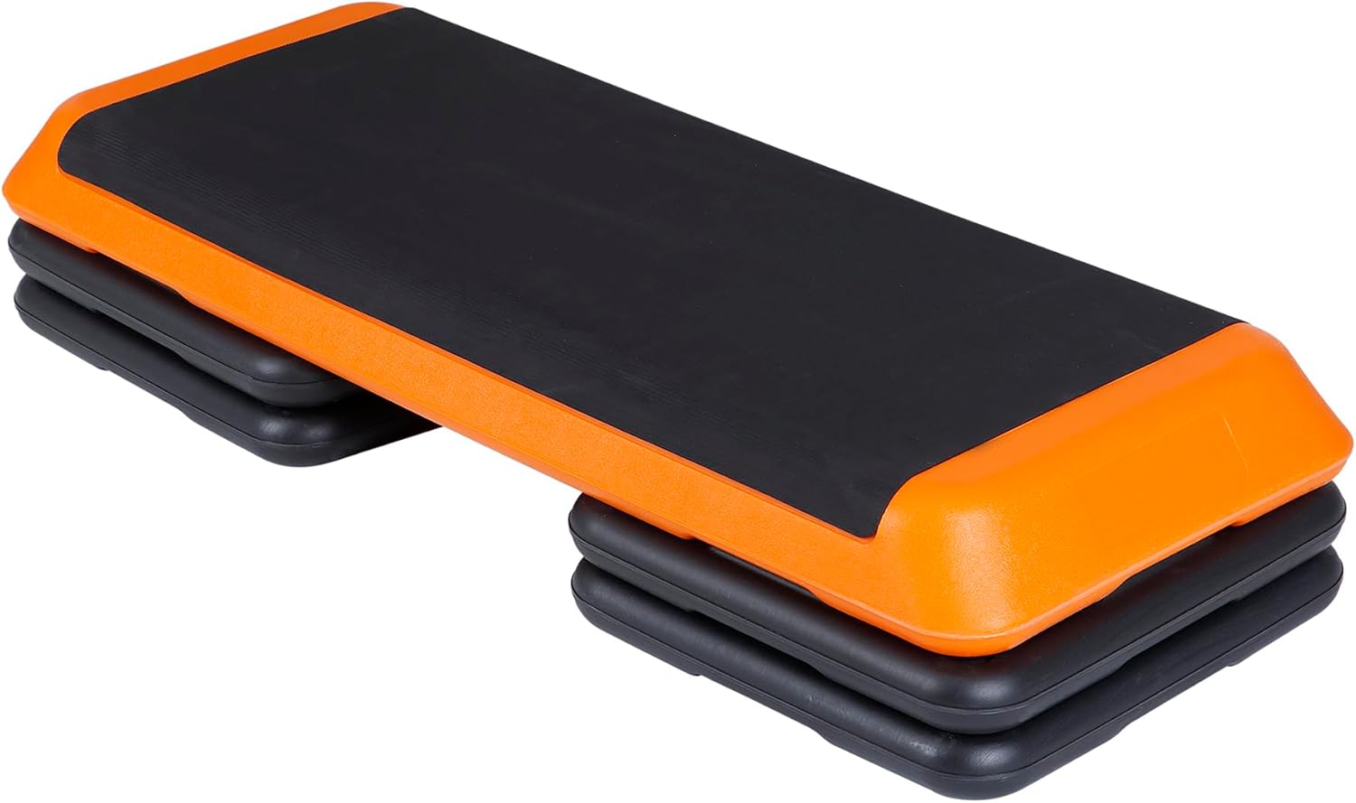 43 Inches Aerobic Step Platform Stepper Height Adjustable for Exercise ...