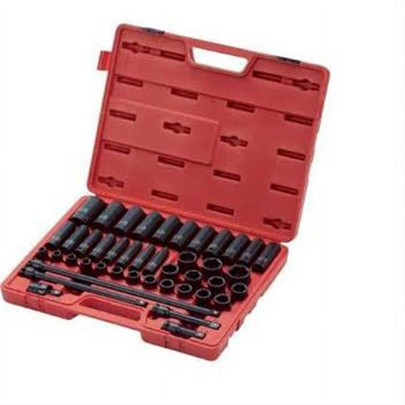 43 Pc. 1/2" Drive Metric Impact Socket Master Set Sunex Tools 2569 SUU ...