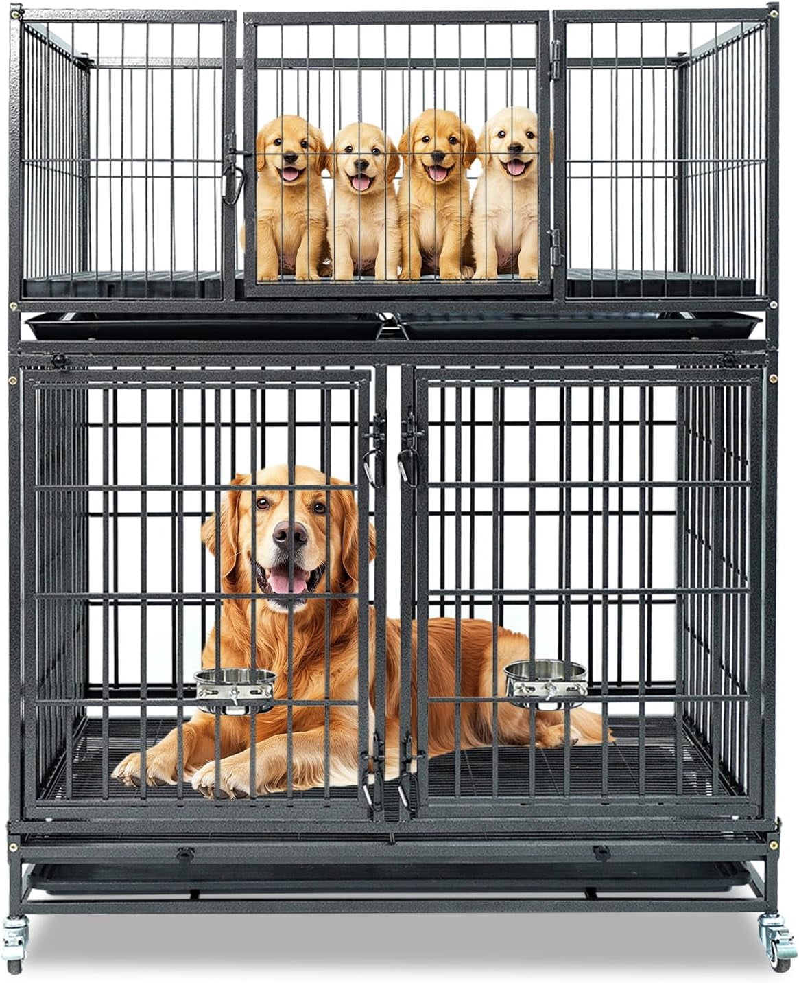 43‘‘ Whelping Box for Dogs and Puppies Taller Heavy Duty Dog Whelping ...