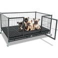 43‘‘ Whelping Box for Dogs and Puppies Taller Heavy Duty Dog Whelping ...