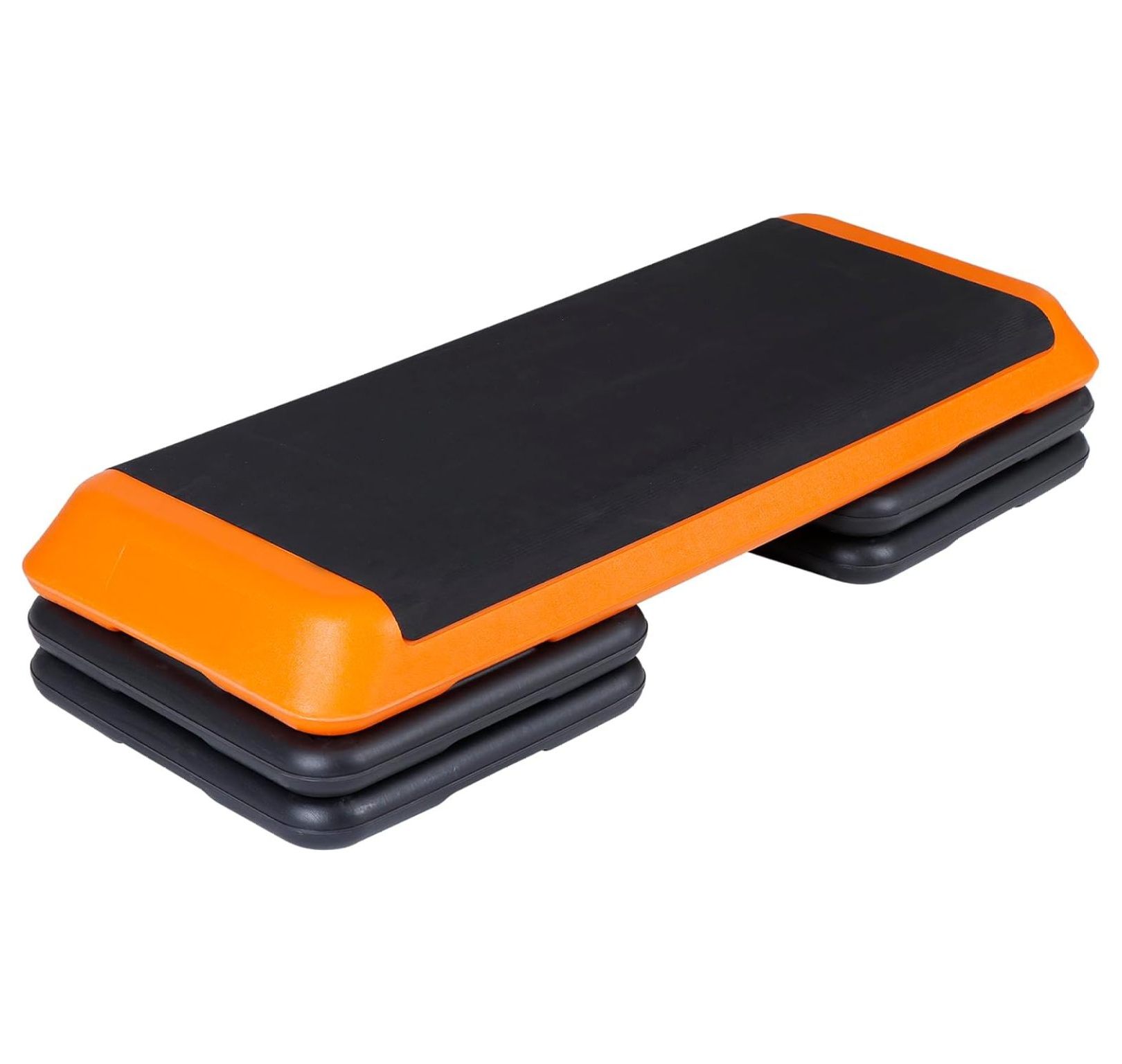 43" Workout Aerobic Exercise Step Platform, Adjustable Aerobic Steppers ...