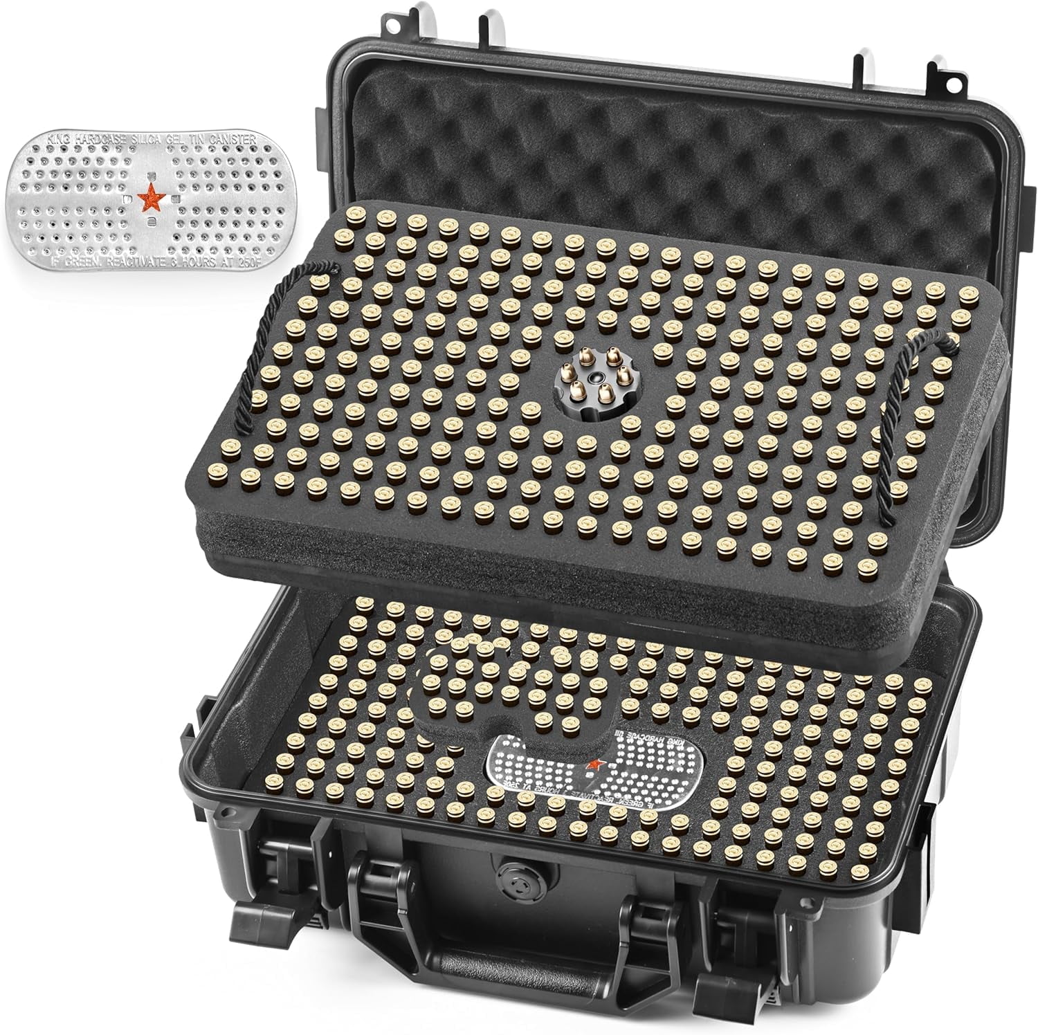 430 Rounds 357Mag Ammo storage case for .38 Special/.357 Magnum/.38 ...