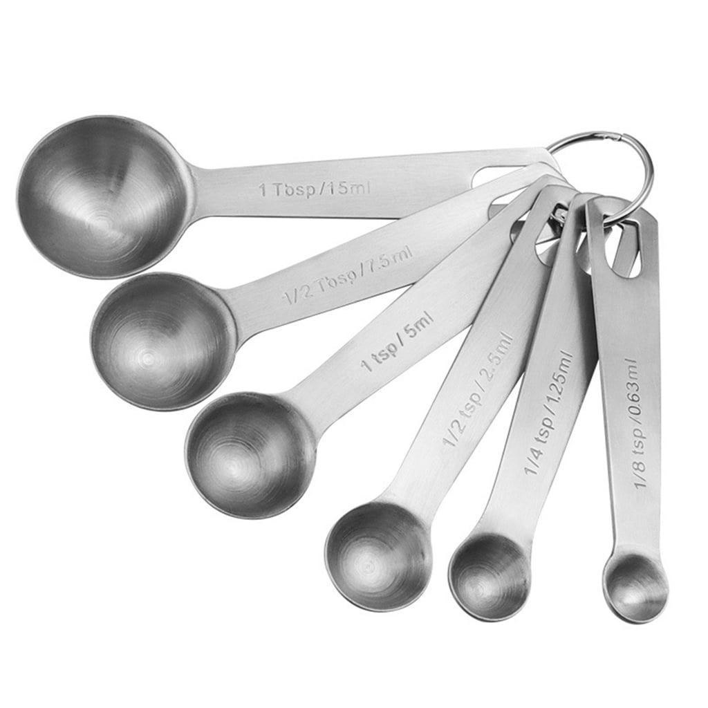 430 Stainless Steel Measuring Spoon Set Accurate Scale For Coffee ...