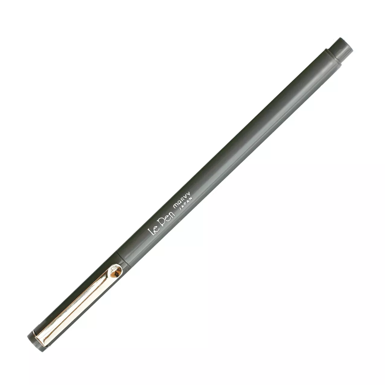 4300S21 Marvy LePen Art Marker Micro Fine Plastic Tip Dark Grey Pack of ...